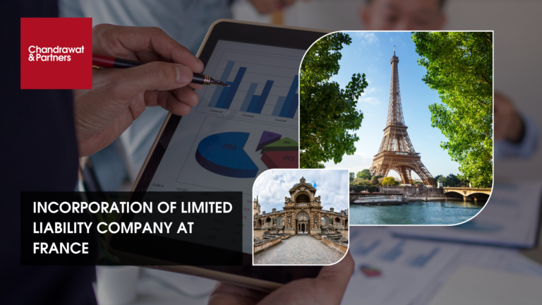 INCORPORATION OF LIMITED LIABILITY COMPANY AT FRANCE - Chandrawat ...