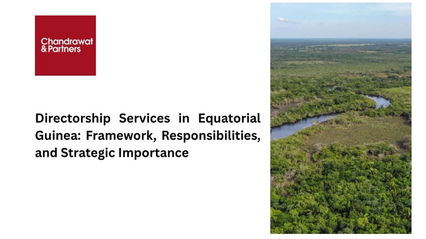 DIRECTORSHIP SERVICES IN EQUATORIAL GUINEA: FRAMEWORK, RESPONSIBILITIES ...